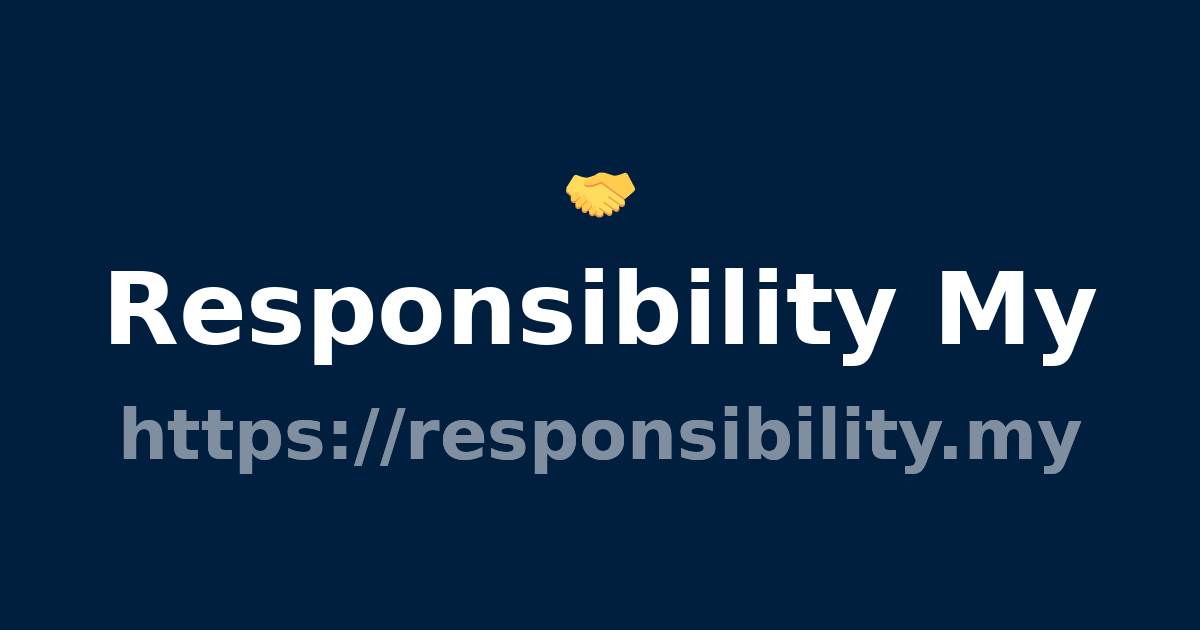 Responsibility My